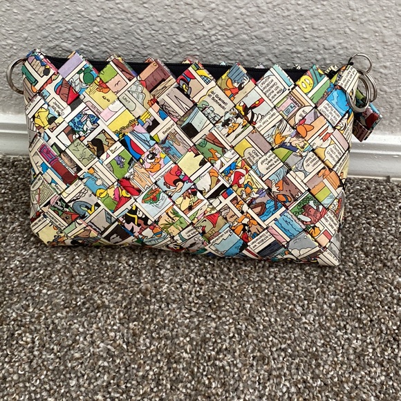 Bags | Vintage German Donald Duck Comic Strip Purse | Poshmark